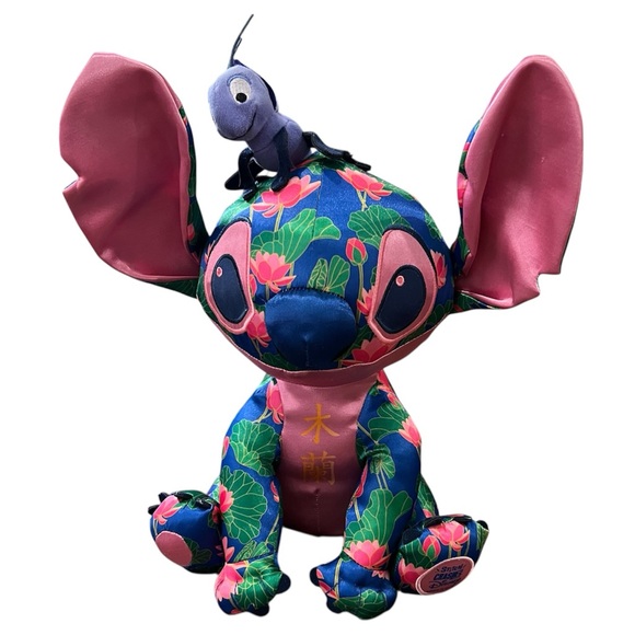 Disney | Toys | Stitch Crashes Disney Mulan Plush Series 2 Of 12 ...